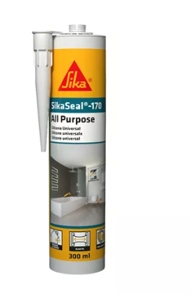 Sika Seal 170 Silicone sealant all purpose 300ml Clear Dublin Hardware ...