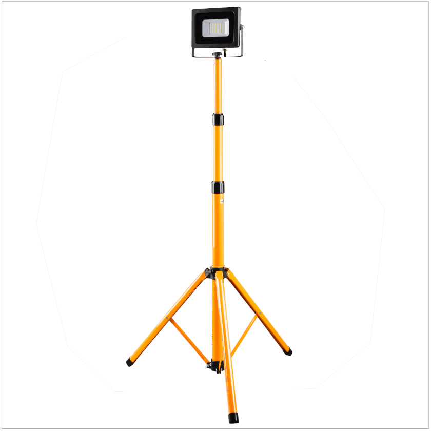 Rugged LED Telescopic Tripod Worklight Site Light Dublin Hardware ...