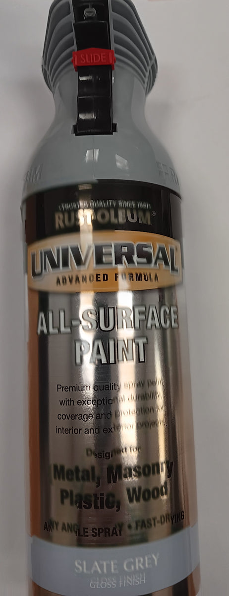 Rust-oleum Slate Grey Gloss Finish 400ml Dublin Hardware – Kellys Homevalue