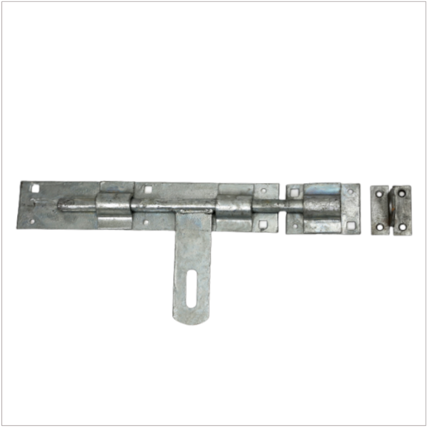12″ Galvanised Cross Door Bolt Dublin Hardware – Kellys Homevalue