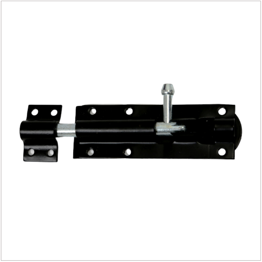 4" Black Tower bolt Dublin Hardware – Kellys Homevalue