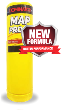 Dominator Map Pro Gas 400g Yellow Dublin Hardware – Kellys Homevalue