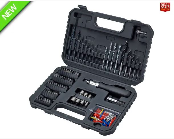 Black & Decker 18v Combi Drill with 120 Accessory Set Dublin Hardware ...